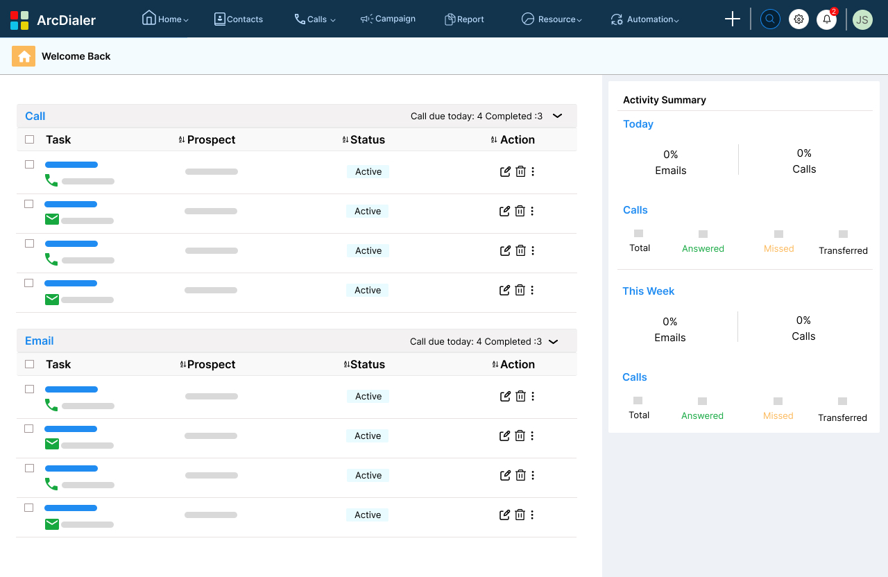 Auto Dialer Software | Automated Phone Call Dialer Software - Archarina