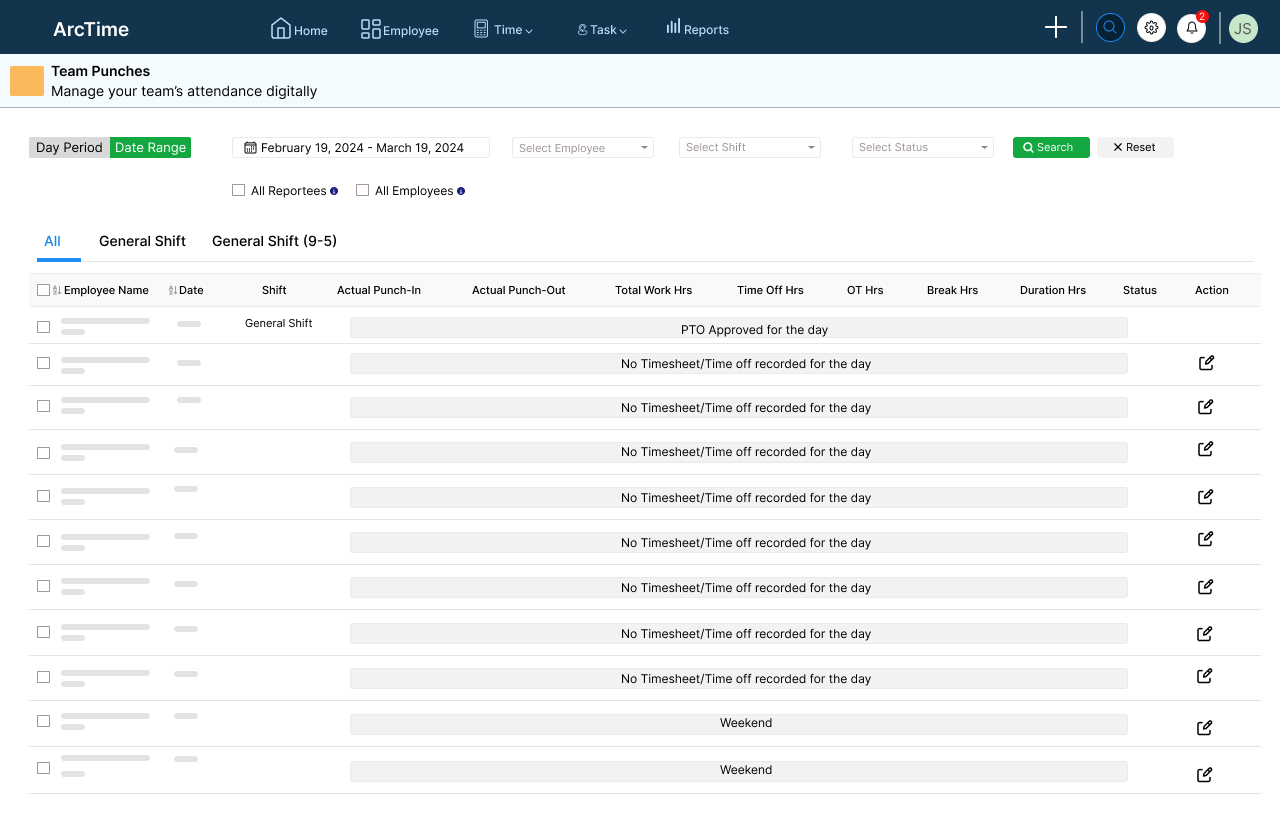 Employee Time Tracking Software | Timesheet Tracking Software